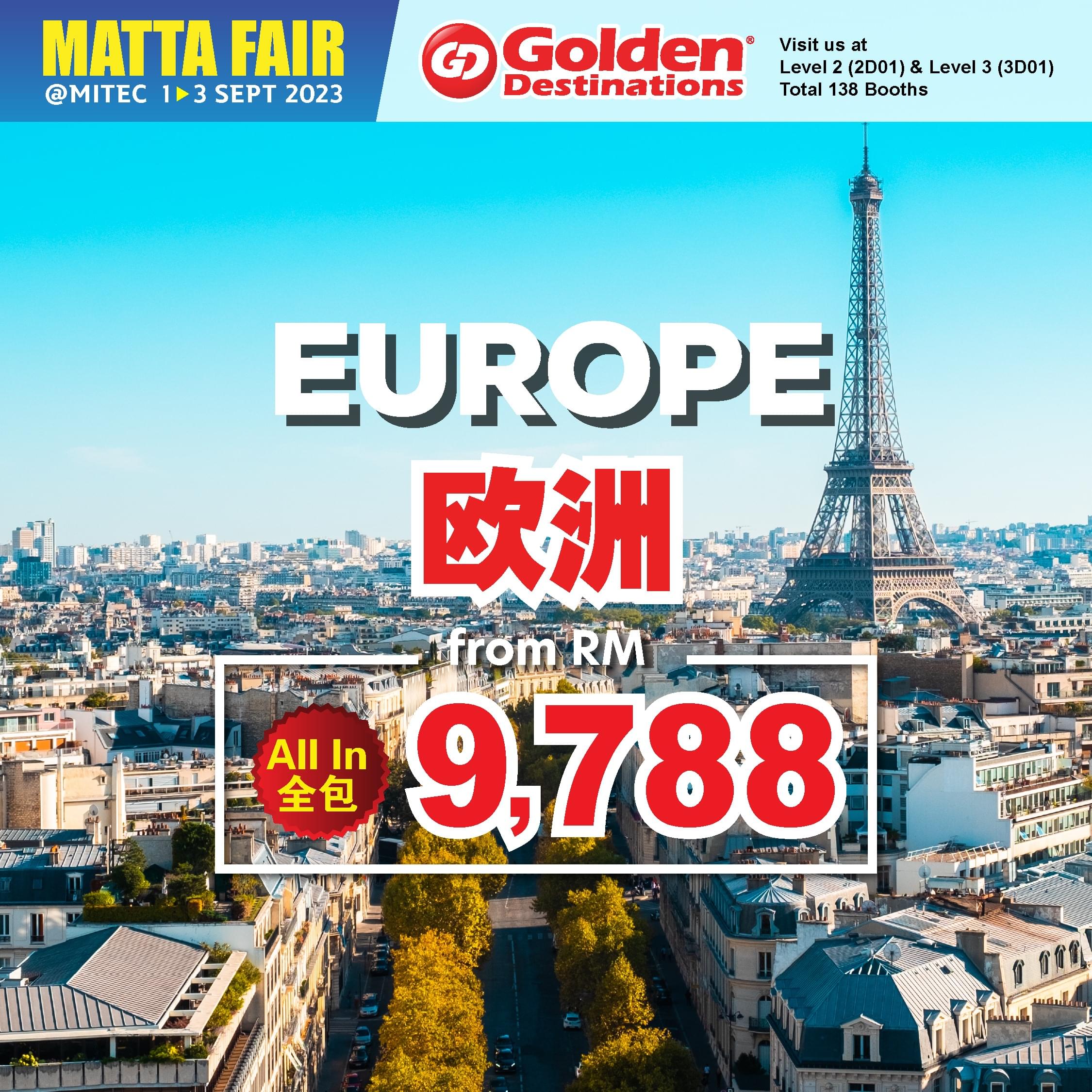 KL MATTA Fair - Malaysia's Largest Travel Fair! GD Golden Destination ...