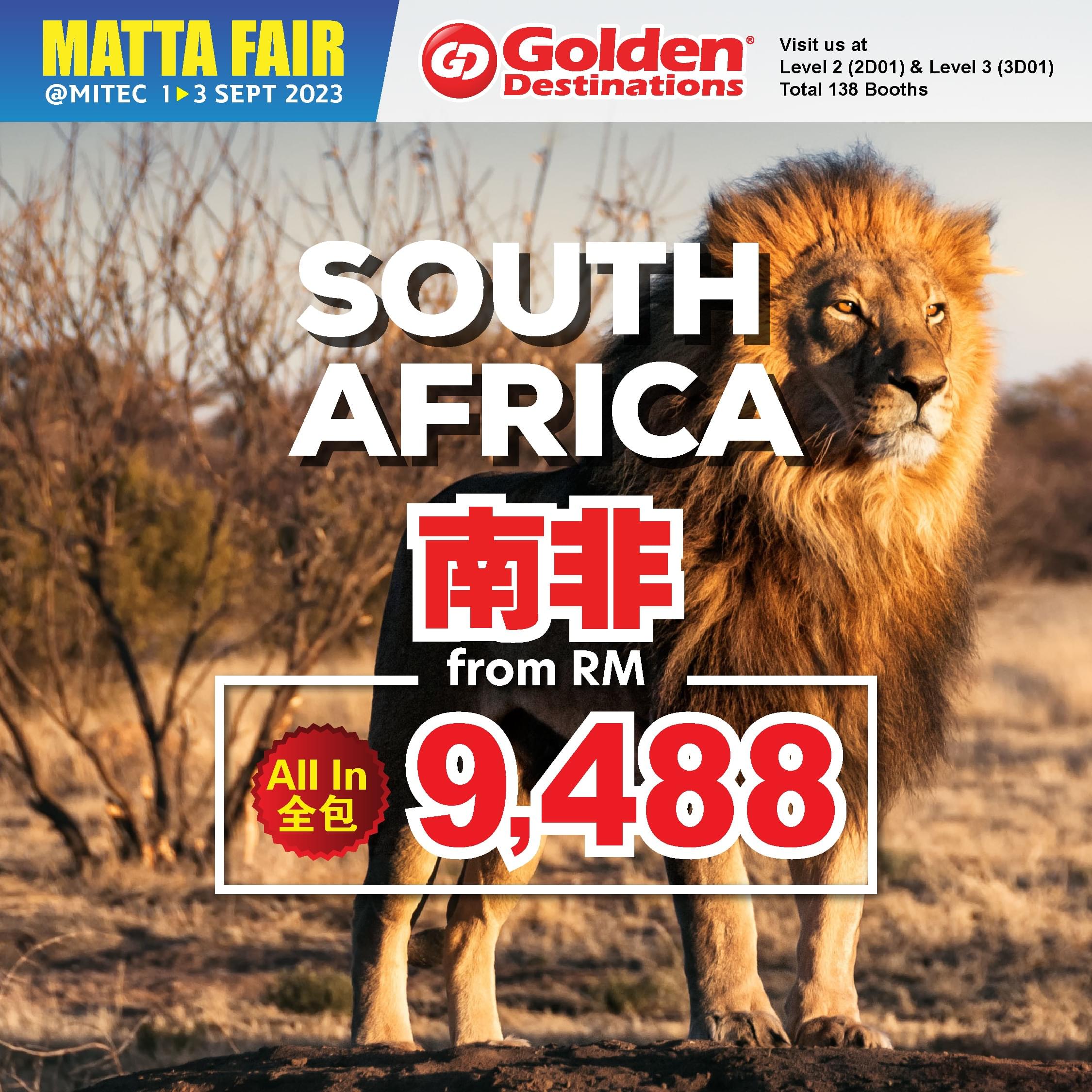 KL MATTA Fair - Malaysia's Largest Travel Fair! GD Golden Destination ...