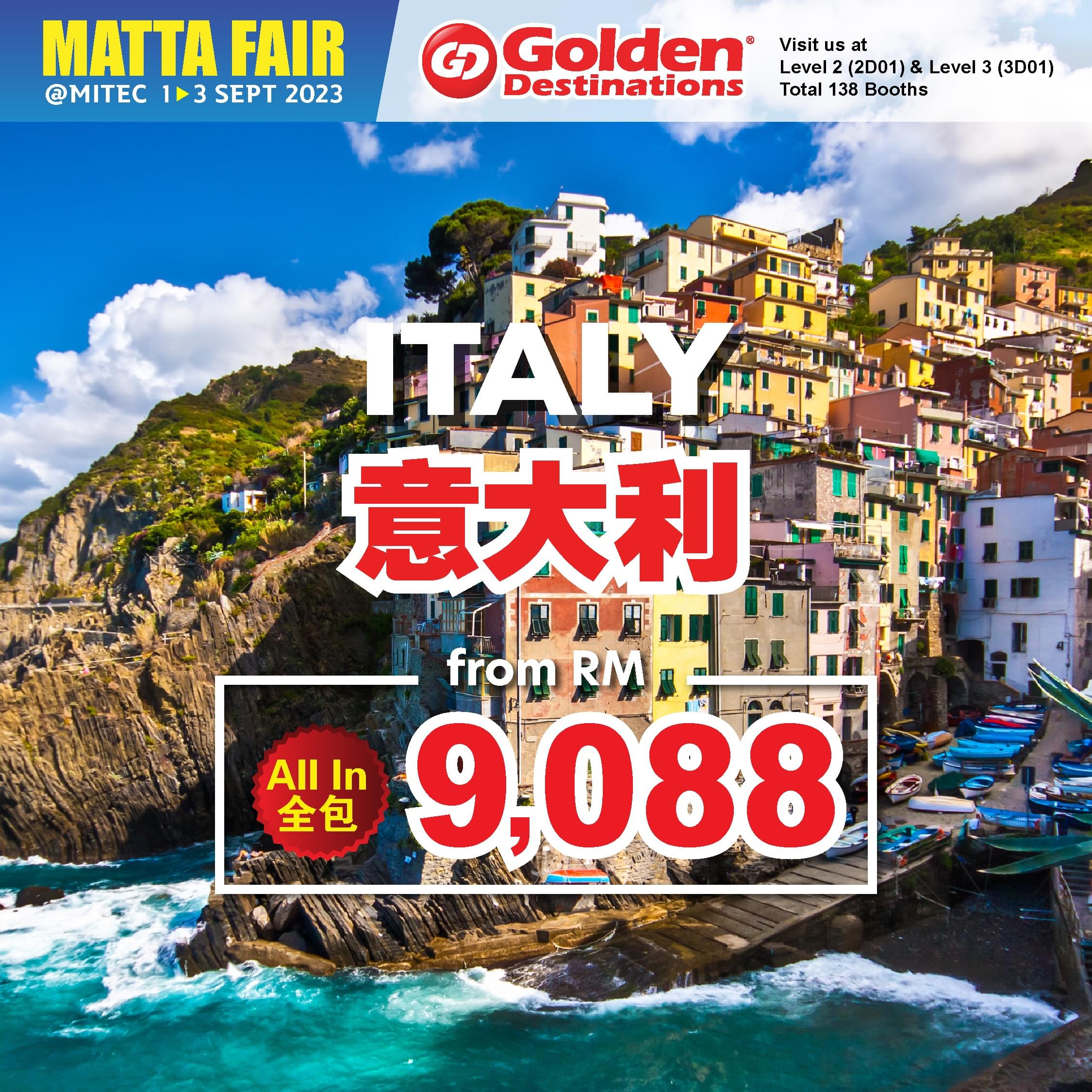KL MATTA Fair - Malaysia's Largest Travel Fair! GD Golden Destination ...