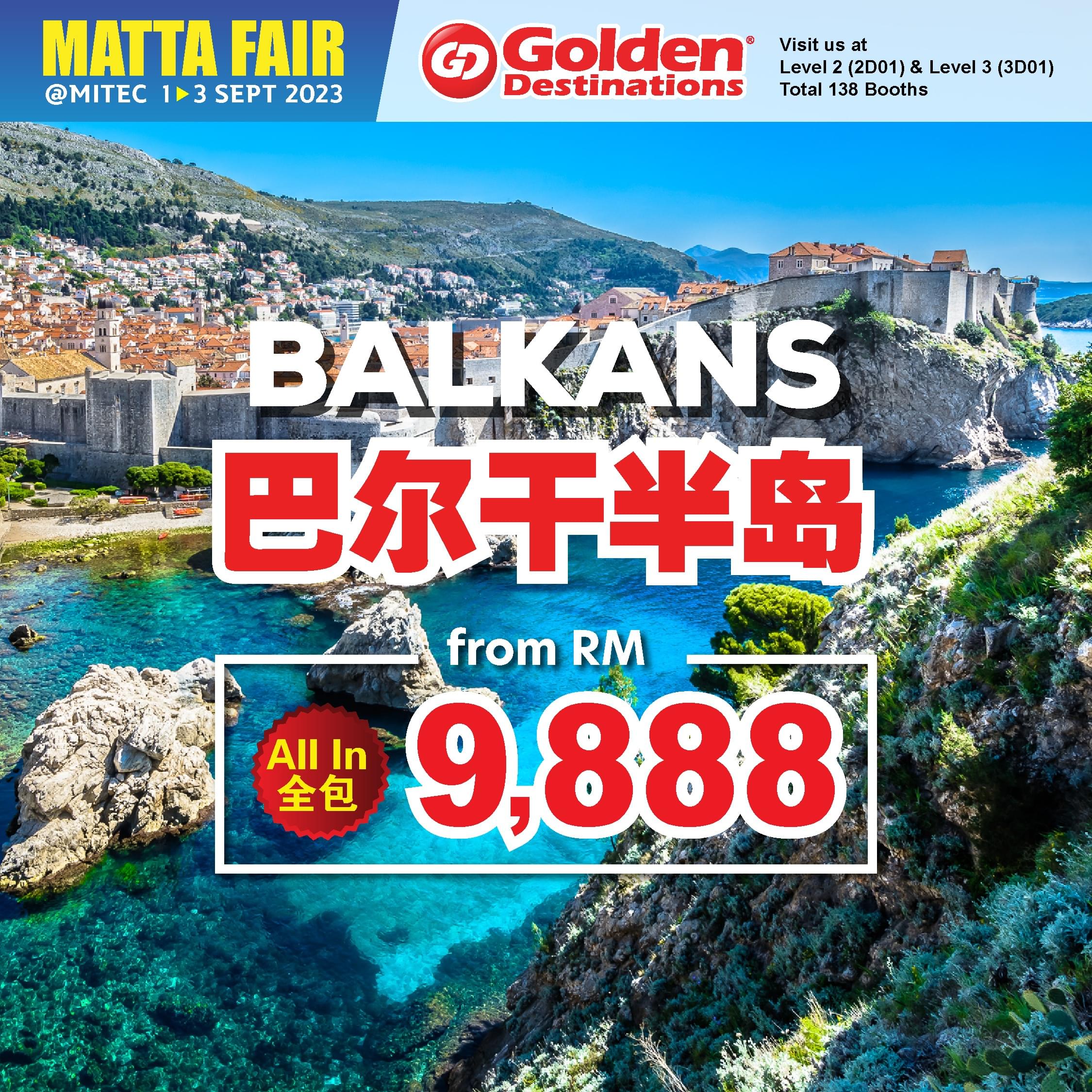 KL MATTA Fair - Malaysia's Largest Travel Fair! GD Golden Destination ...
