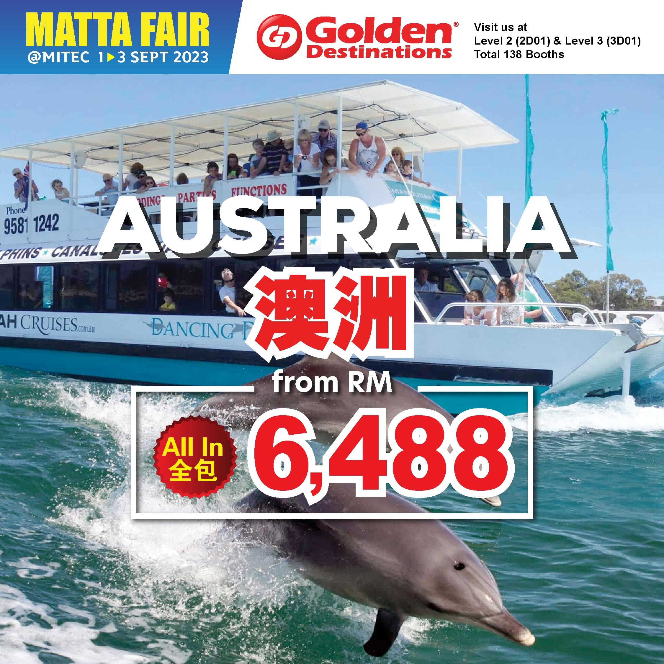 KL MATTA Fair - Malaysia's Largest Travel Fair! GD Golden Destination ...