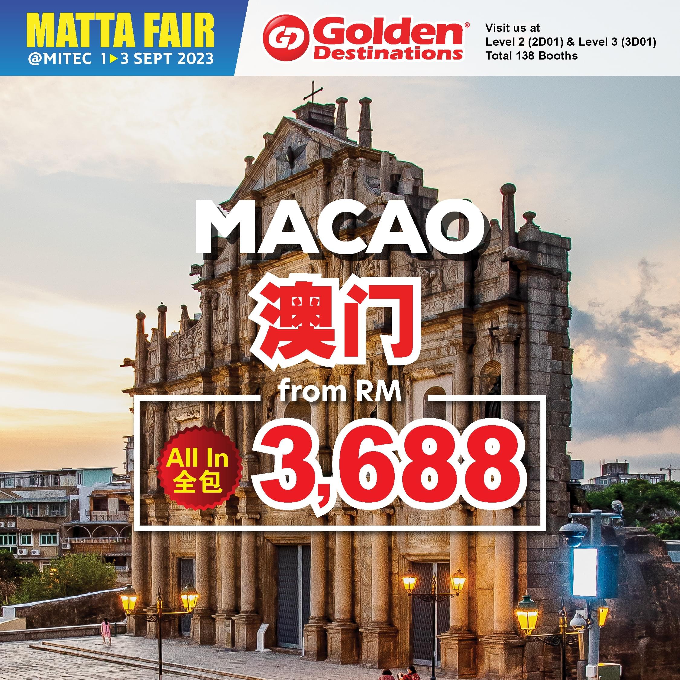 KL MATTA Fair - Malaysia's Largest Travel Fair! GD Golden Destination ...